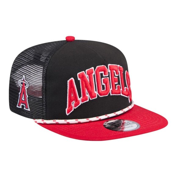 New Era | Accessories | New Era Anaheim Angels Throwback Golfer Trucker ...